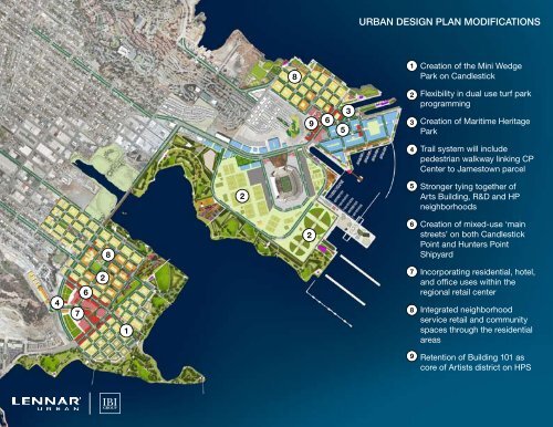 URBAN DESIGN PLAN MODIFICATIONS