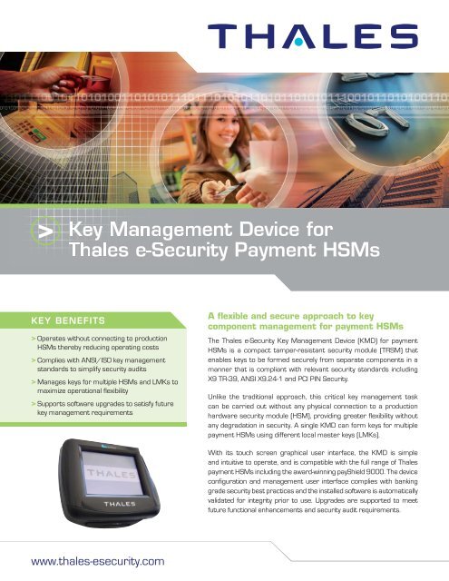 Download Data Sheet - Thales e-Security