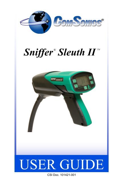 Sniffer Sleuth II