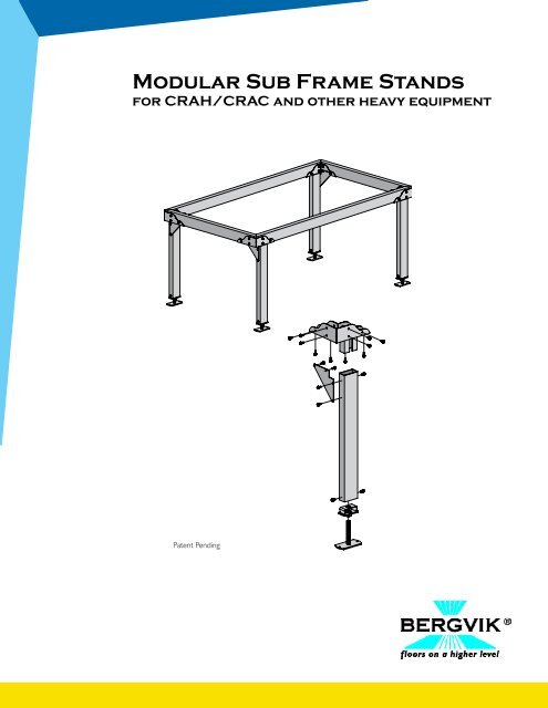 Modular Sub Frames brochure - Bergvik Flooring