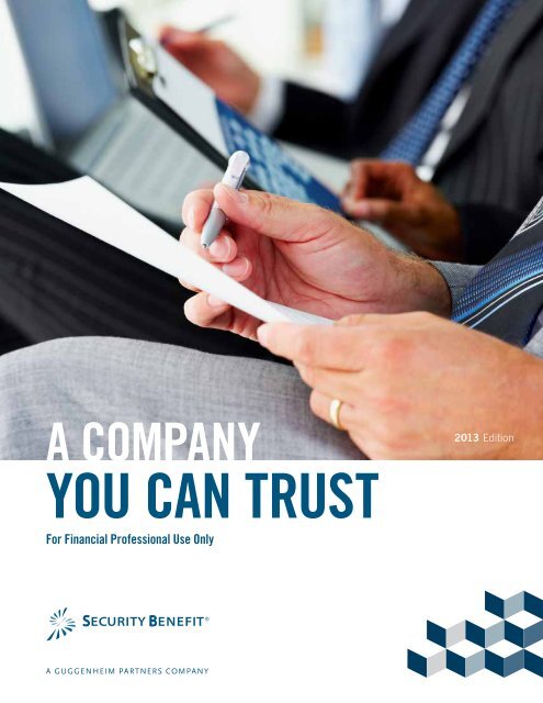 Annual Financial Snapshot - Security Benefit Agent