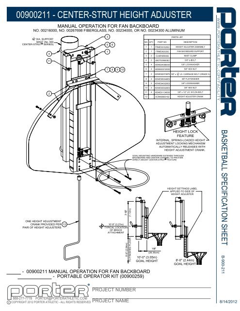 00900211 - center-strut height adjuster - Litania Sports Group