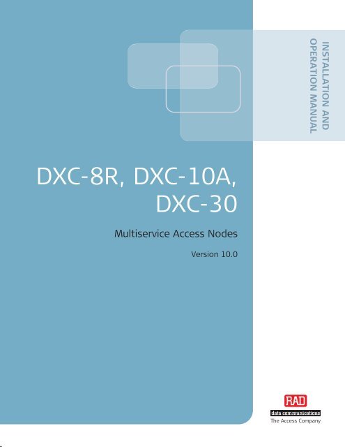 DXC-8R, DXC-10A, DXC-30 - RADProductsOnline