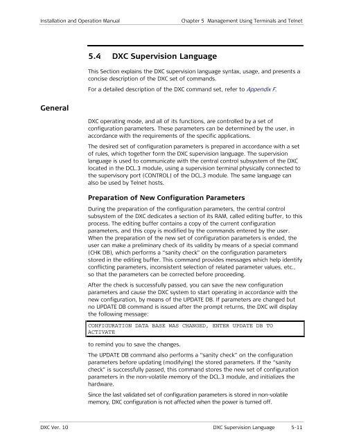 Chapter 5 Management Usin