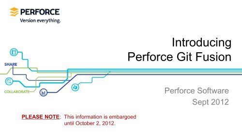Introducing Perforce Git Fusion Introducing Perforce Git Fusion
