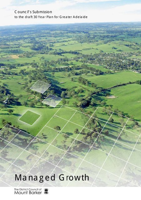 DCMB Submission to 30 Year Plan - District Council of Mount Barker