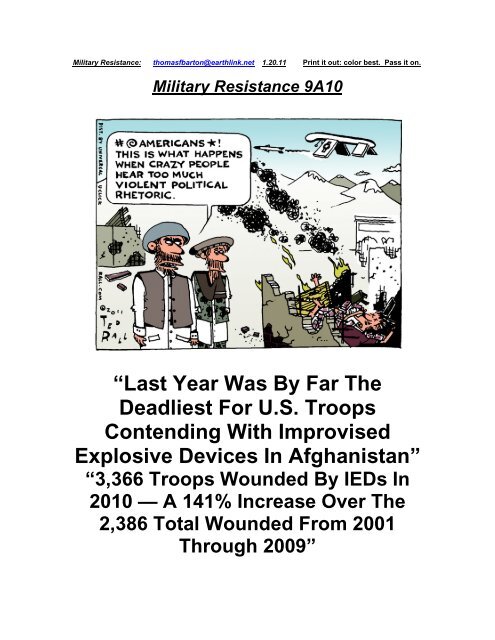 Military Resistance 9A10: Metrics