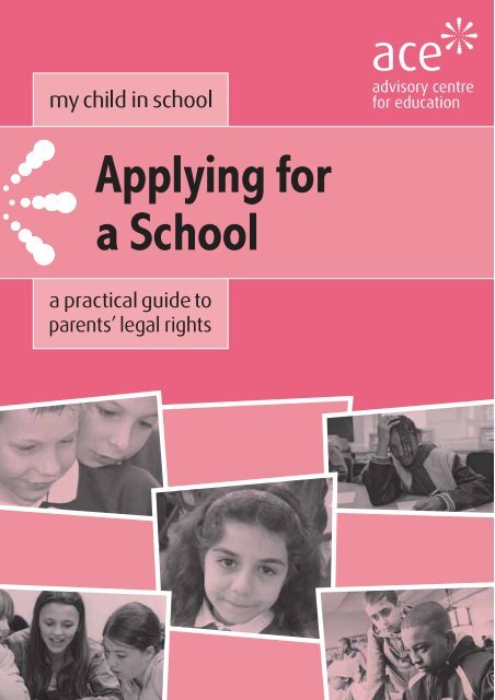 Applying for a School - Advisory Centre for Education