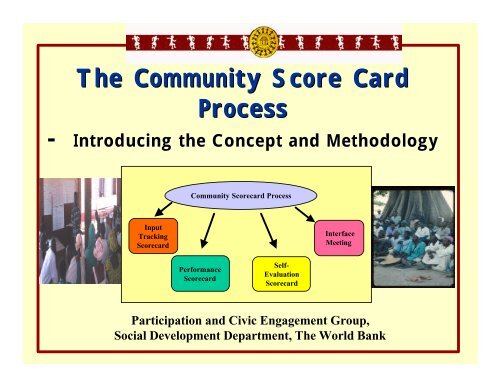 The Community Score Card Process_Nov03 - ESAP2