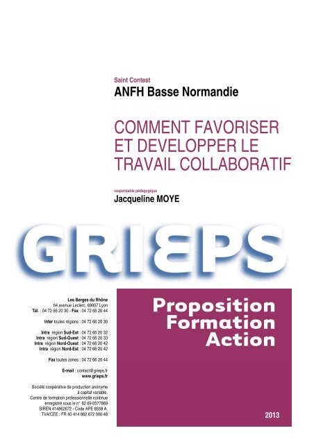 Programme module 2 - ANFH