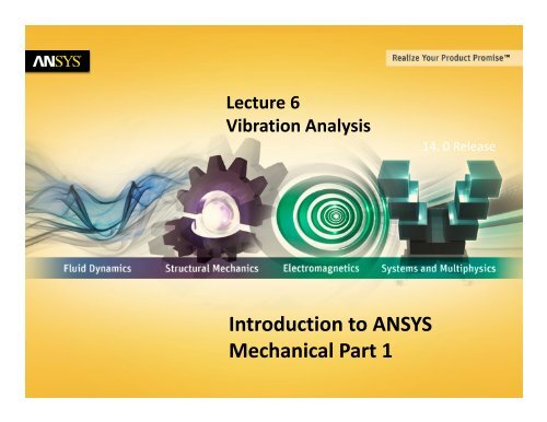 Introduction to ANSYS Mechanical Part 1 - web page for staff