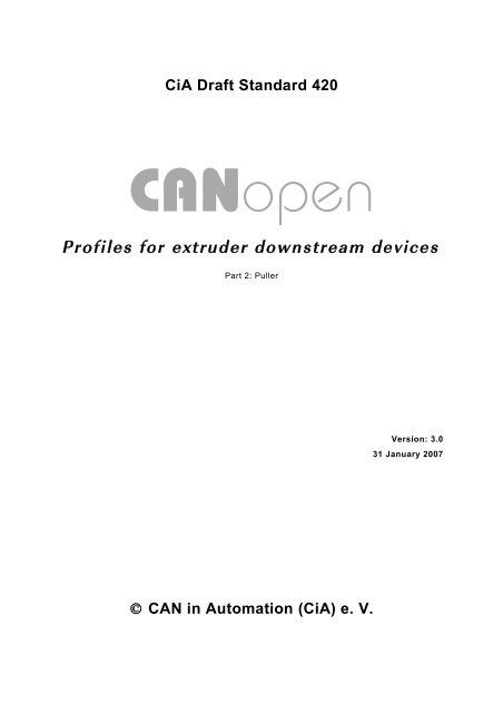 Profiles for extruder downstream devices