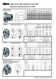 A PDF of Spindle Nose Fittings - Lathes