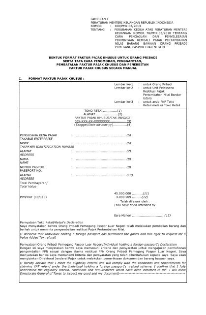 Contoh Pengisian Form Pengembalian Nomor Seri Faktur Pajak - Delinewstv Contoh Pengisian Form Pengembalian Nomor Seri Faktur Pajak - Delinewstv