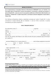 Modulo di delega generica - Banca Profilo