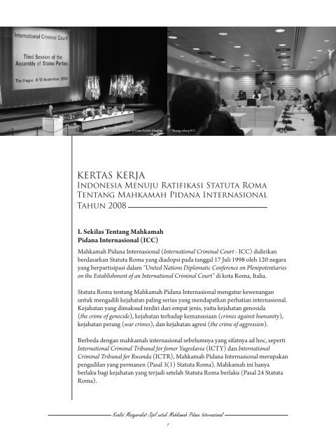 Kertas Kerja ICC - Statuta Roma - Elsam