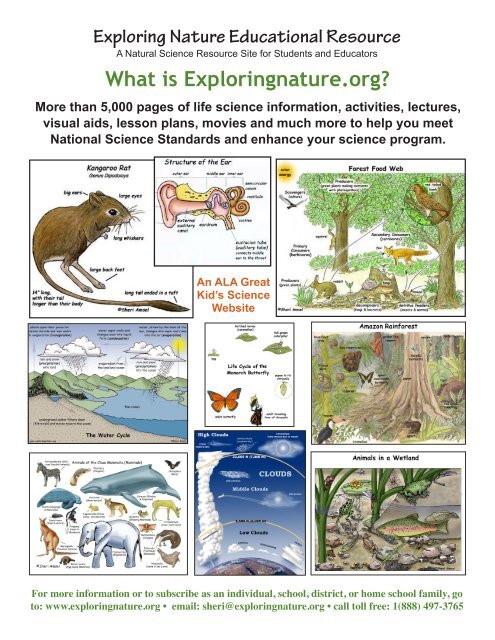 What is Exploringnature.org? - Exploring Nature Educational ...