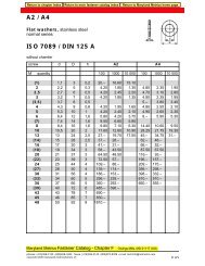 A2 / A4 ISO 7089 / DIN 125 A - Maryland Metrics