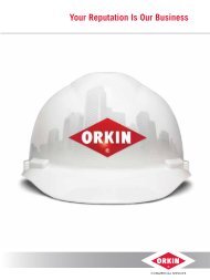 Commercial Service Brochure - Orkin