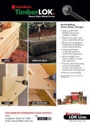 DECK LEDGER TO RIM JOIST - FastenMaster