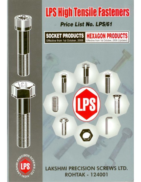 For More Detail Click Here.. - Lakshmi Precision Screws Limited