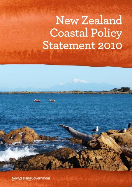 New Zealand Coastal Policy Statement 2010 - Department of ...