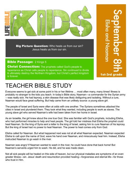 Unit 13 Session 4 SG 1-3 - Life Bible Kids
