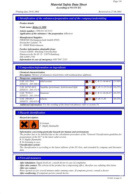Ethyl Acetate Msds