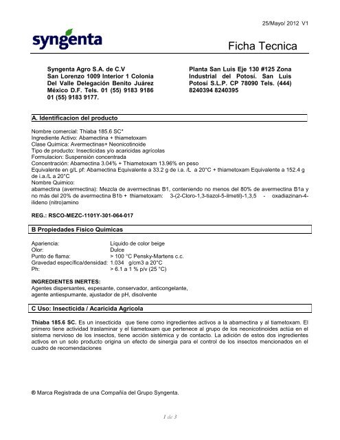 Descargar PDF - Syngenta