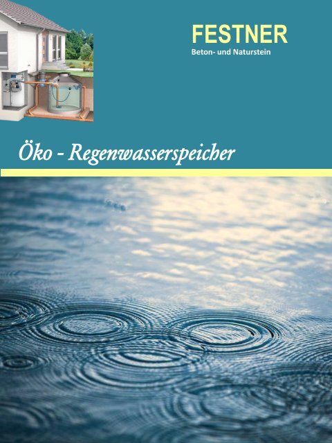 FESTNER Öko Regenwasserspeicher