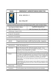 AIRWORTHINESS DIRECTIVE