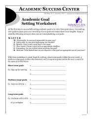 QAPI Goal-Setting Worksheet - Gmcf