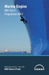 RK270 Marine Diesel Engine - MAN Diesel & Turbo