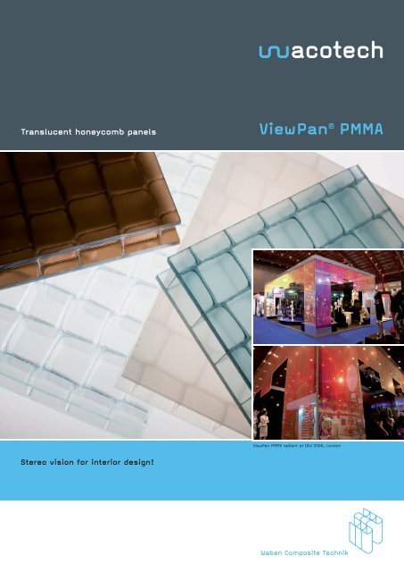 ViewPan Brochure - 3D Foils