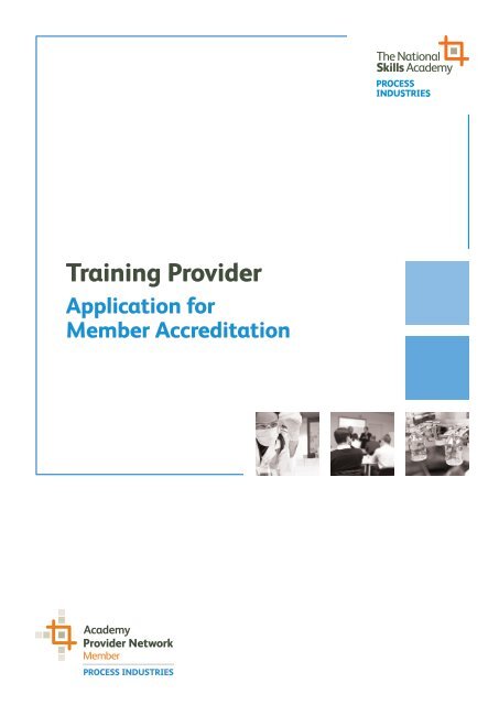 Application Form - National Skills Academy