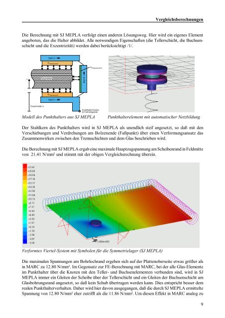 Vergleichsberechnungen Ve