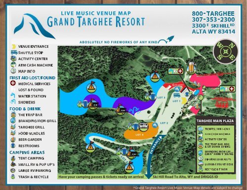 Venue Map - Grand Targhee Resort