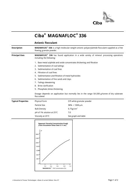 Magnafloc 336