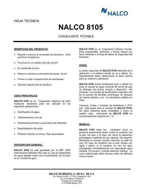 NALCO 8105