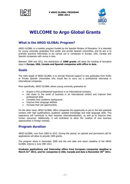 Argo Global Grants - Casa Asia