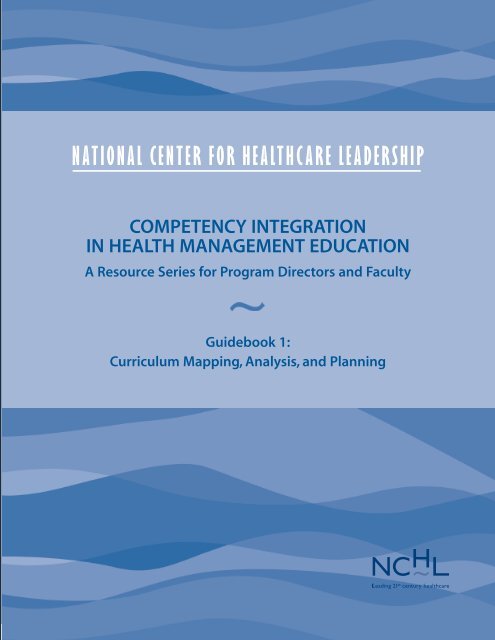 Curriculum Mapping, Analysis, and Planning - National Center for ...