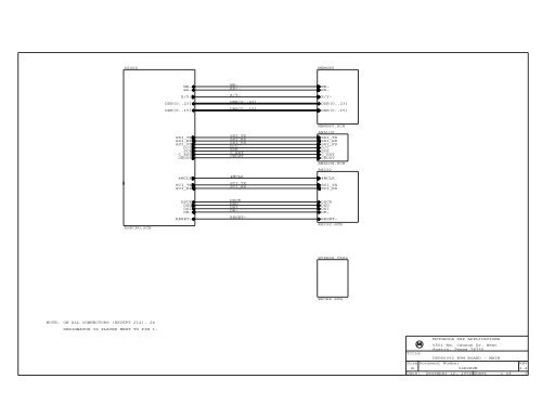 DSP56002 EVM Schematic Diagrams