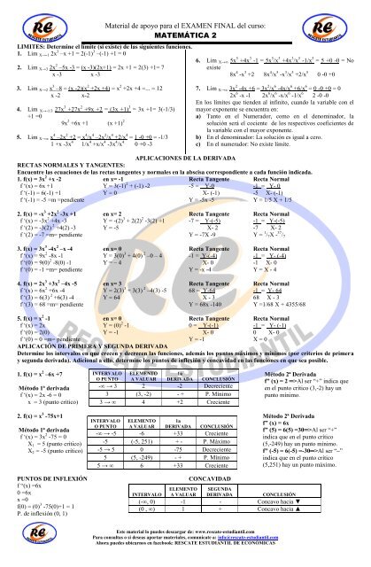 mate ii final - Rescate Estudiantil