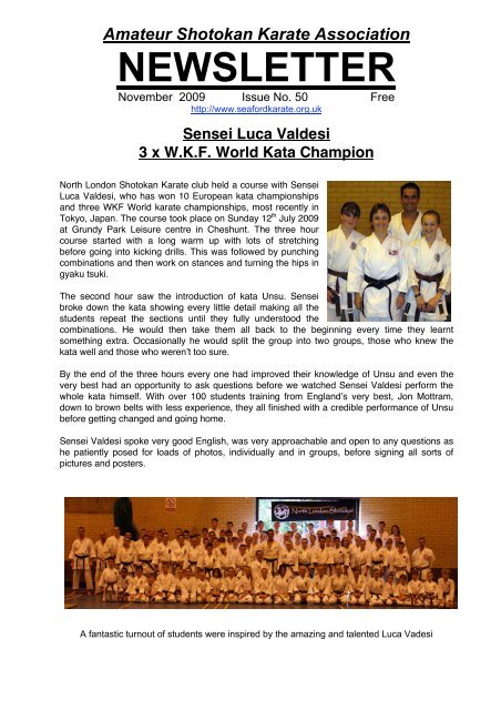 Shotokan Karate Kata Over 50