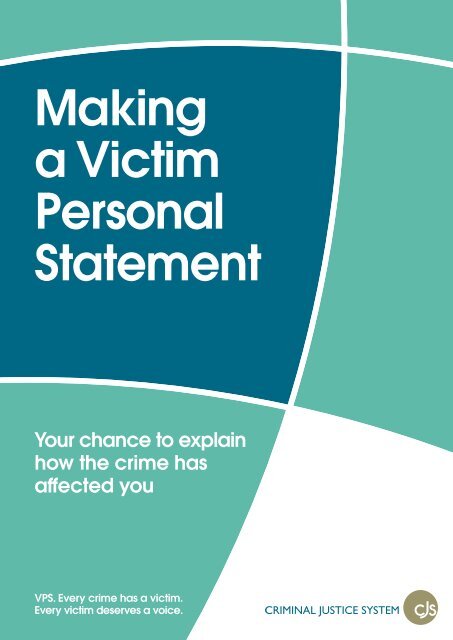 Making a Victim Personal Statement - Gwent Police