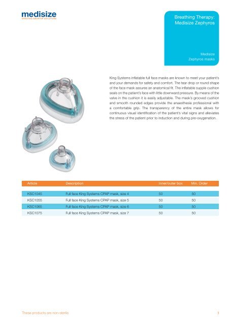 Breathing Therapy: Medisize Zephyros