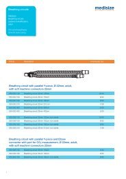 Medisize Hygrovent Gold Active humidification system