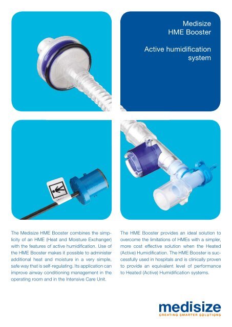 Medisize HME Booster Active humidification system