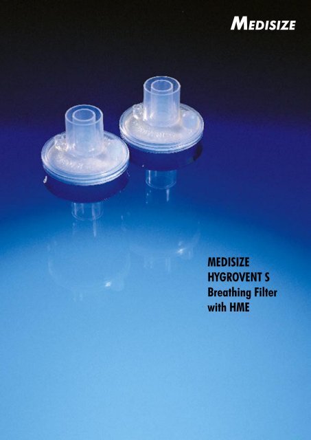 MEDISIZE MEDISIZE HYGROVENT S Breathing Filter with HME