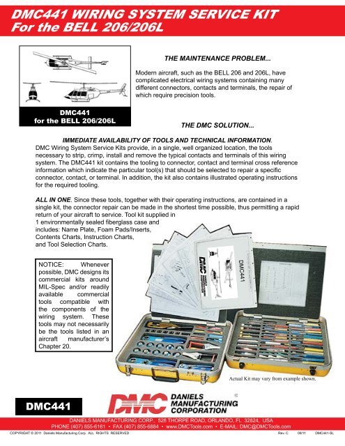 DMC441 - Daniels Manufacturing Corporation